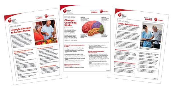Let’s Talk About Stroke Fact Sheets | American Stroke Association