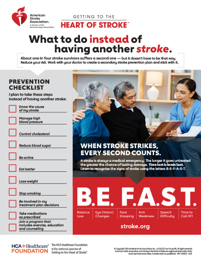 What to do Instead of Having Another Stroke | American Stroke Association