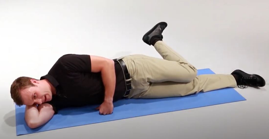 Side Lying Shoulder Flexion